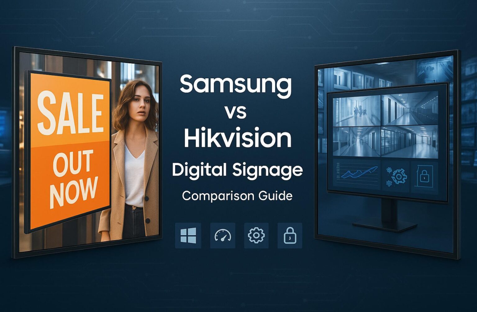 Samsung Digital Signage vs. Hikvision Digital Signage, Which One Is Right?