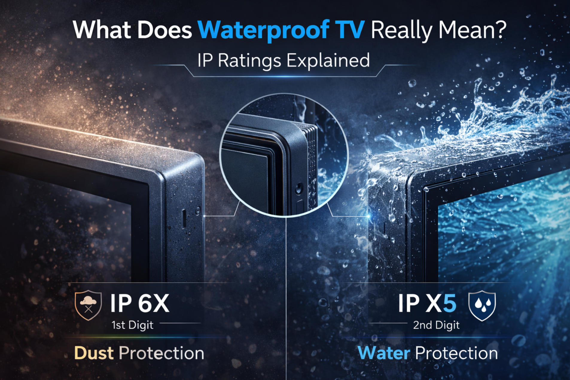 What Does Waterproof TV Really Mean? IP Ratings Explained